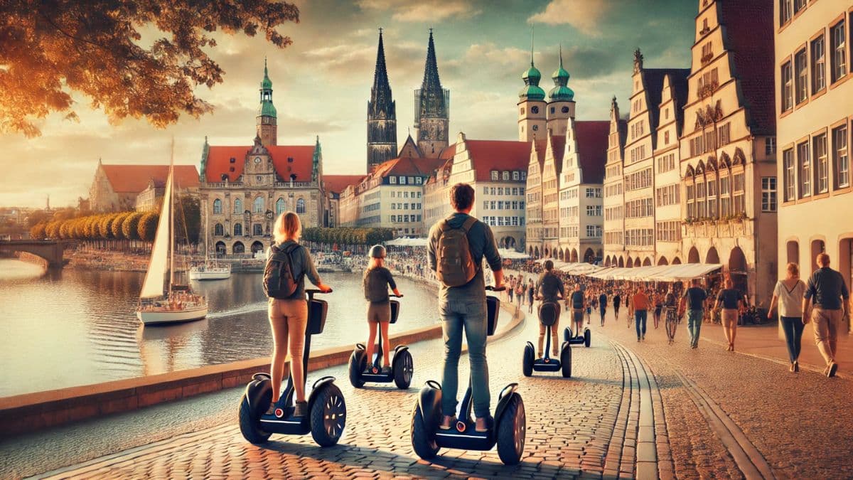Segway Tour Münster – Entdecke Münster auf zwei Rädern